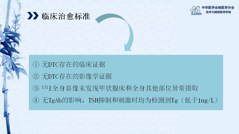 中华医学会核医学分会 讲座 讲座7：131I治疗分化型甲状腺癌-余飞